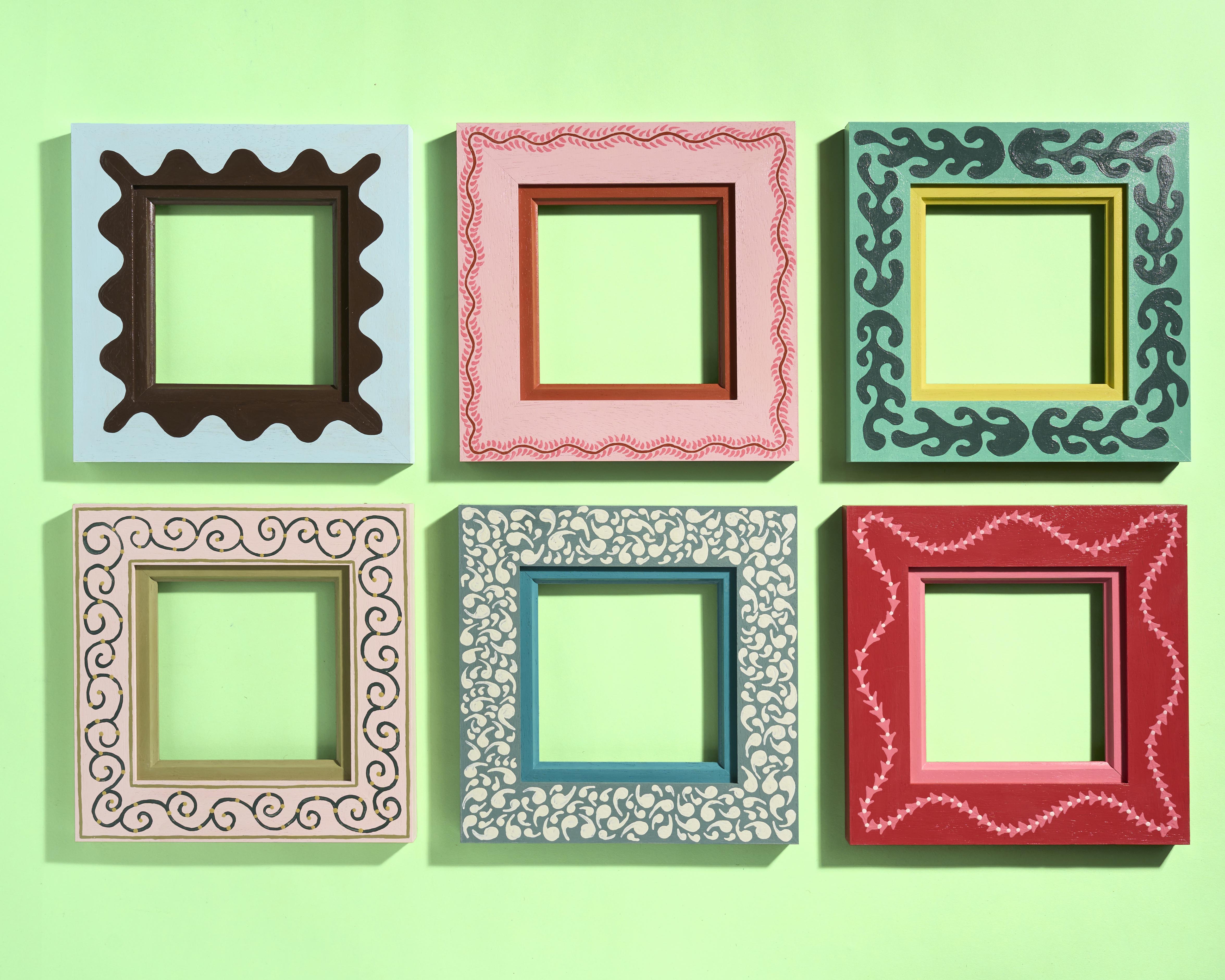 Decorative Frame Painting with The Fabled Thread